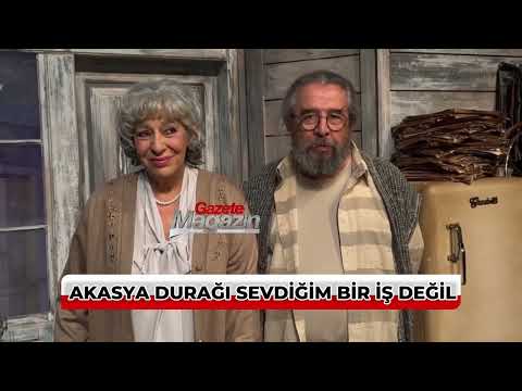 Akasya Durağı dizisinde oynayan Melek Baykal: \