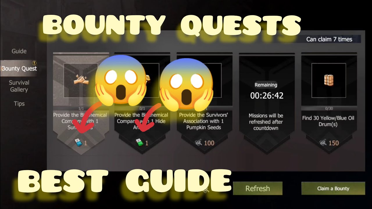 Best Guide To Complete Bounty Quests In Operation Base # ...