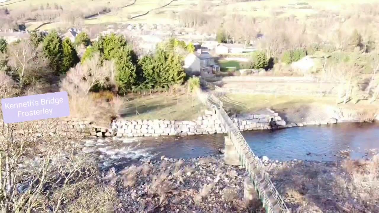 Kenneth's Bridge Frosterley - YouTube