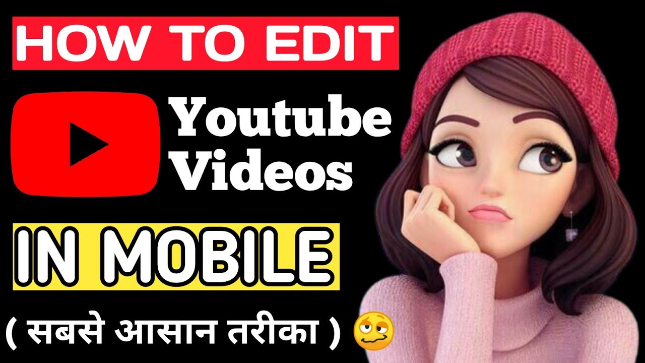 How to EDIT VIDEOS for YOUTUBE !!🔥| Basic And Easiest Video Editing ...