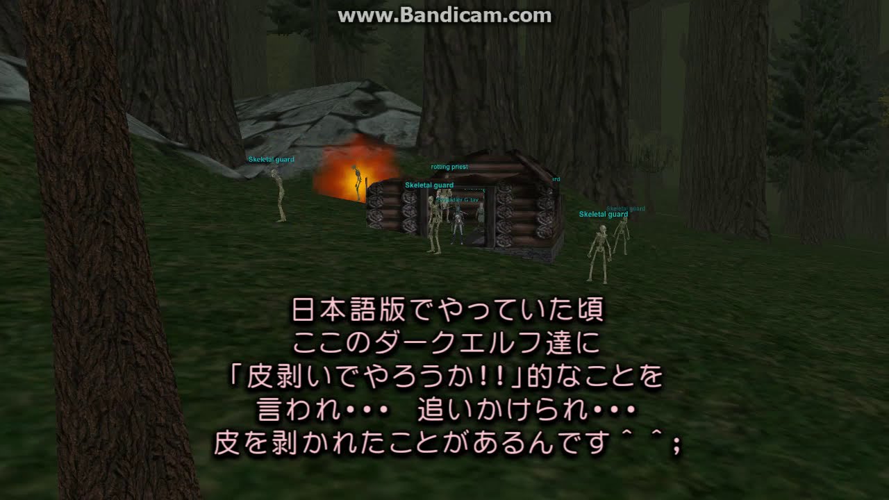 EQの迷宮 - EverQuest思い出探訪記02 キシコールの森（Kithicor Forest） - YouTube