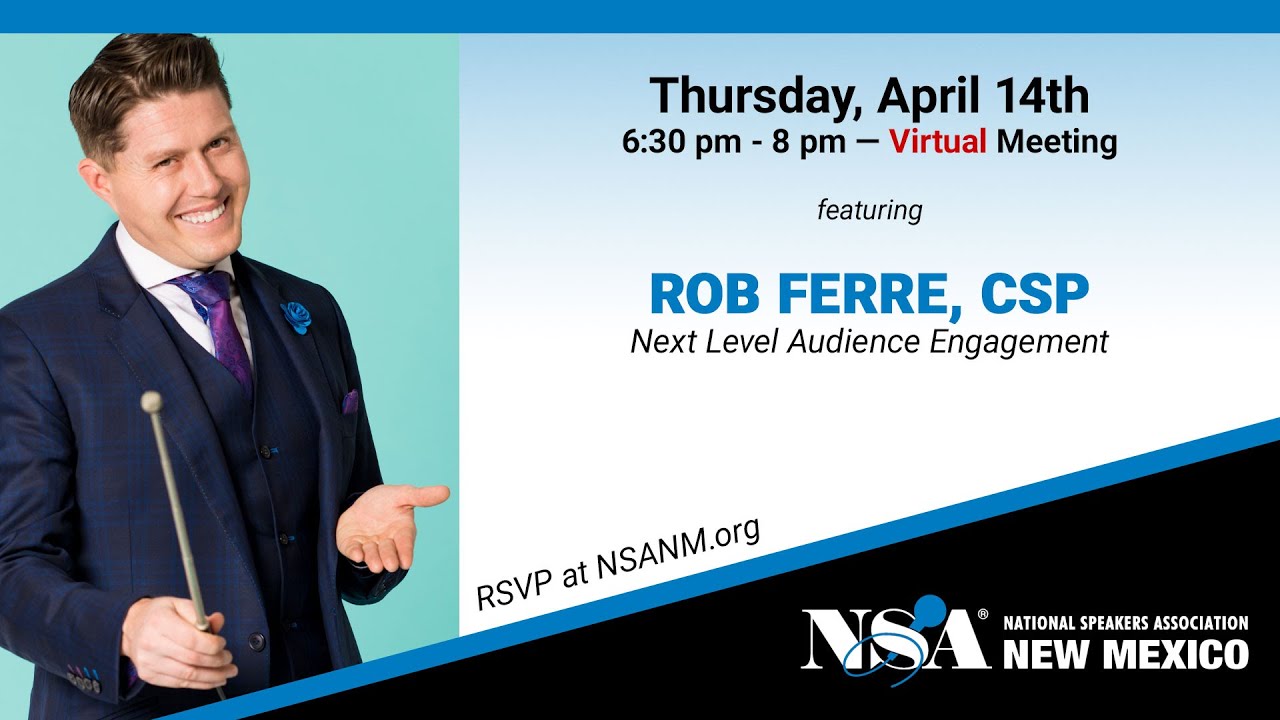 NSA-NM Interviews Rob Ferre, CSP - YouTube