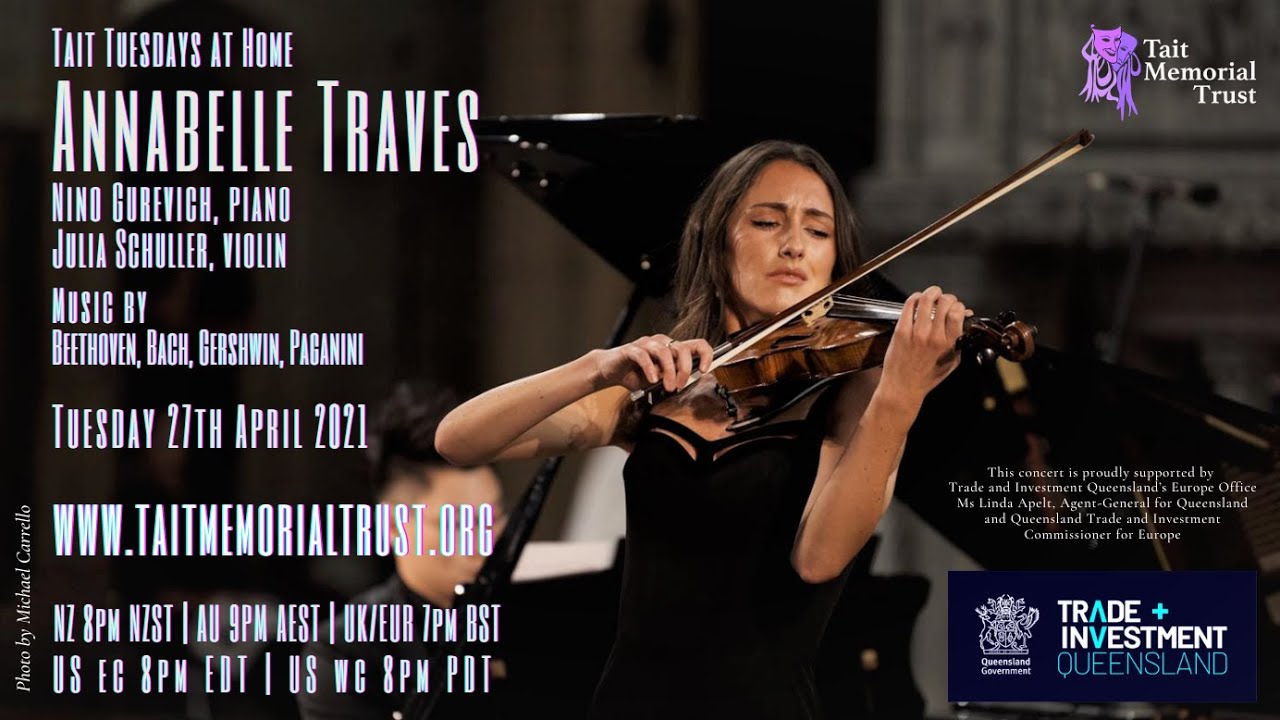 Ein schöner Abend with Annabelle Traves with Julia Schuller, violin ...