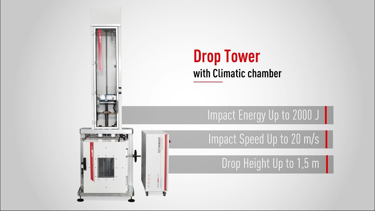 STEP Lab | Drop Weight Tower with Climatic Chamber - YouTube