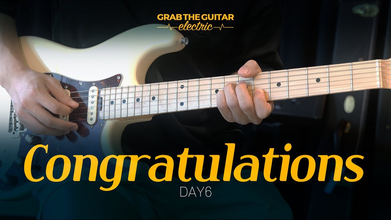 Congratulations - DAY6 (데이식스) [일렉기타 커버 Guitar Cover + TAB] - YouTube