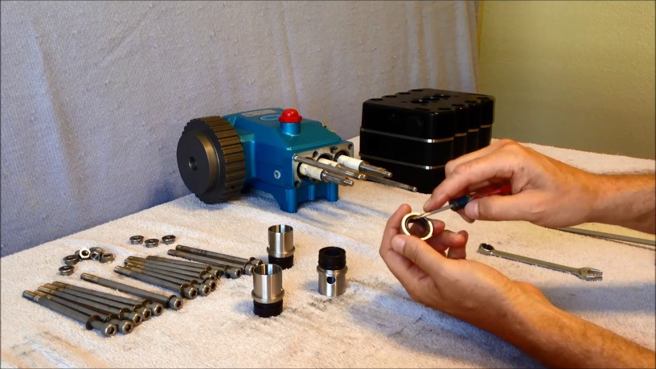 Pearson Pump Seal Replacement - YouTube