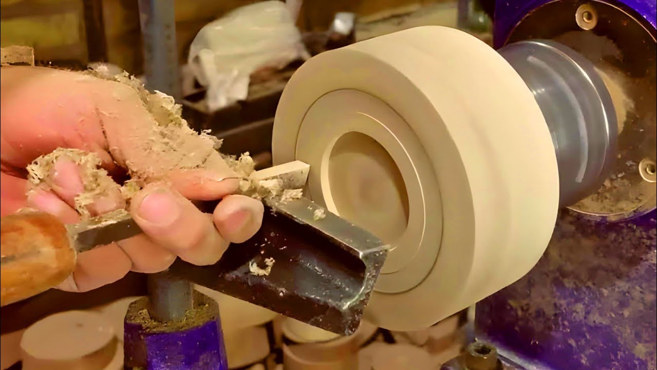 Woodturning - Create the most beautiful wood object - YouTube