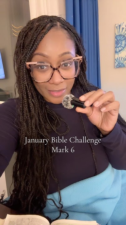 JANUARY BIBLE CHALLENGE Read one chapter of MARK per day. 📖Join me for ...
