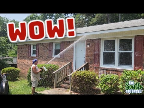 AMAZING RESULTS- Soft Washing Home using NEW Yamatic Power Center Tools ...