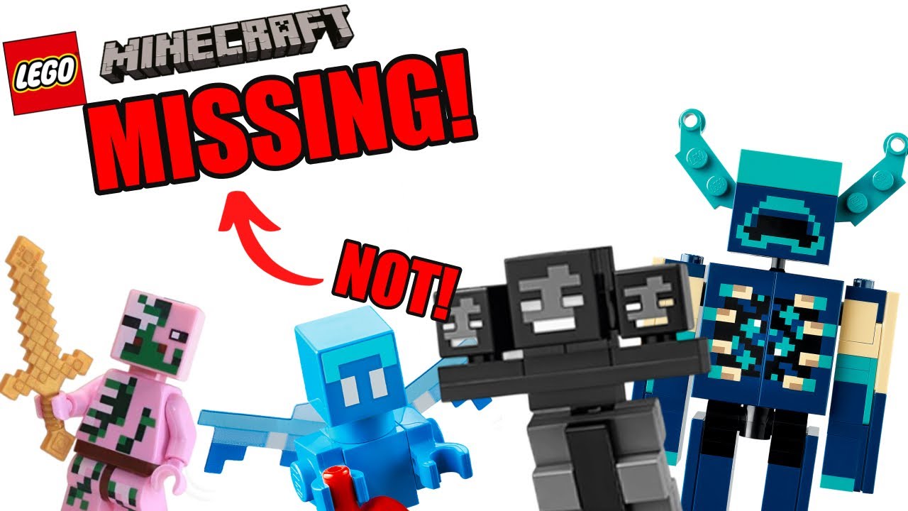 TOP 10 MISSING Lego Minecraft Sets THAT WE ACTUALLY GOT! - YouTube