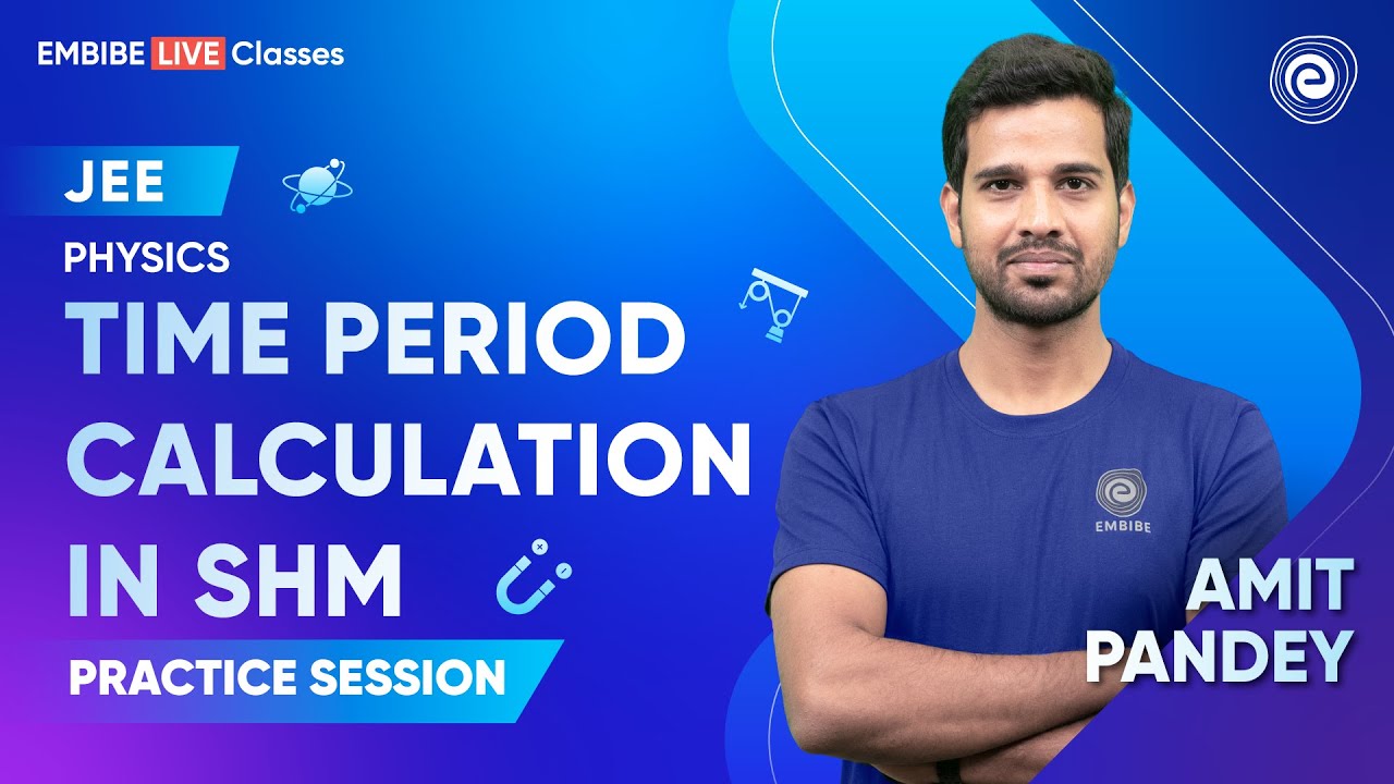 Time Period Calculation In SHM | Practice Session | JEE 2023 | Physics ...