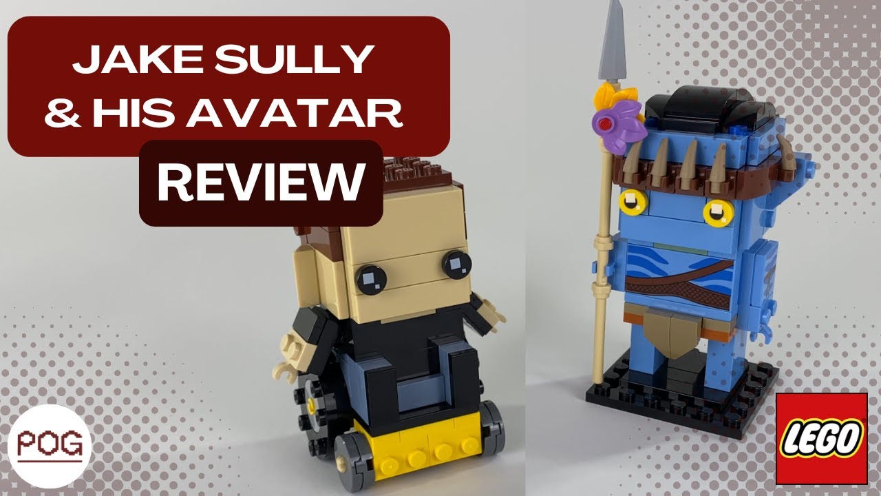 Lego Avatar Review: Jake Sully and His Avatar Brickheadz, Lego Set ...