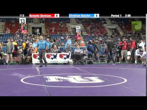 113 Navonte Demison vs. Christian Kanzler - YouTube