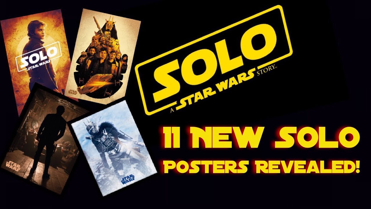 11 new SOLO Posters Revealed! - YouTube