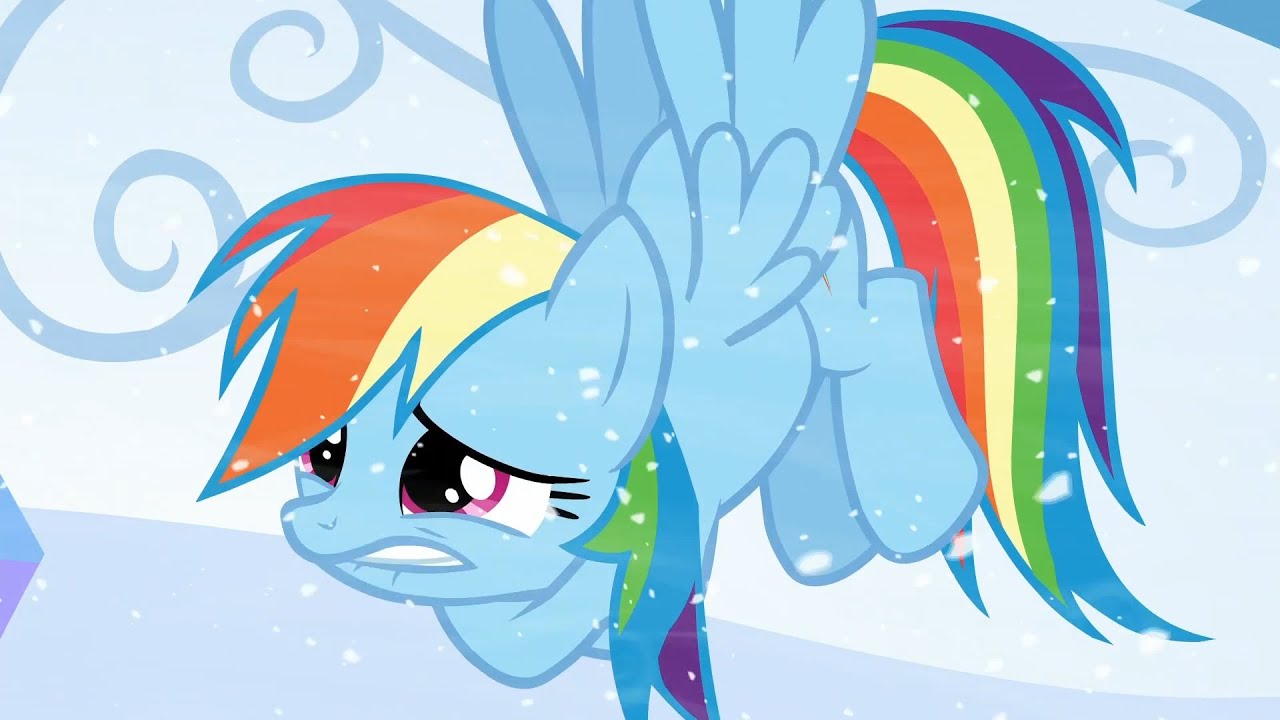 Rainbow Dash - Come on, it's freezing out here! - YouTube