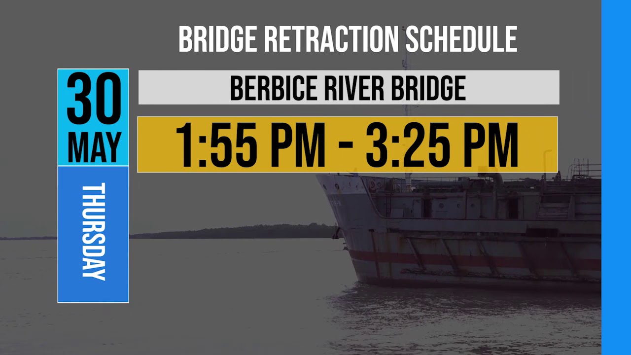 Bridge & Weather Reports | Thursday, May 30, 2019. - YouTube