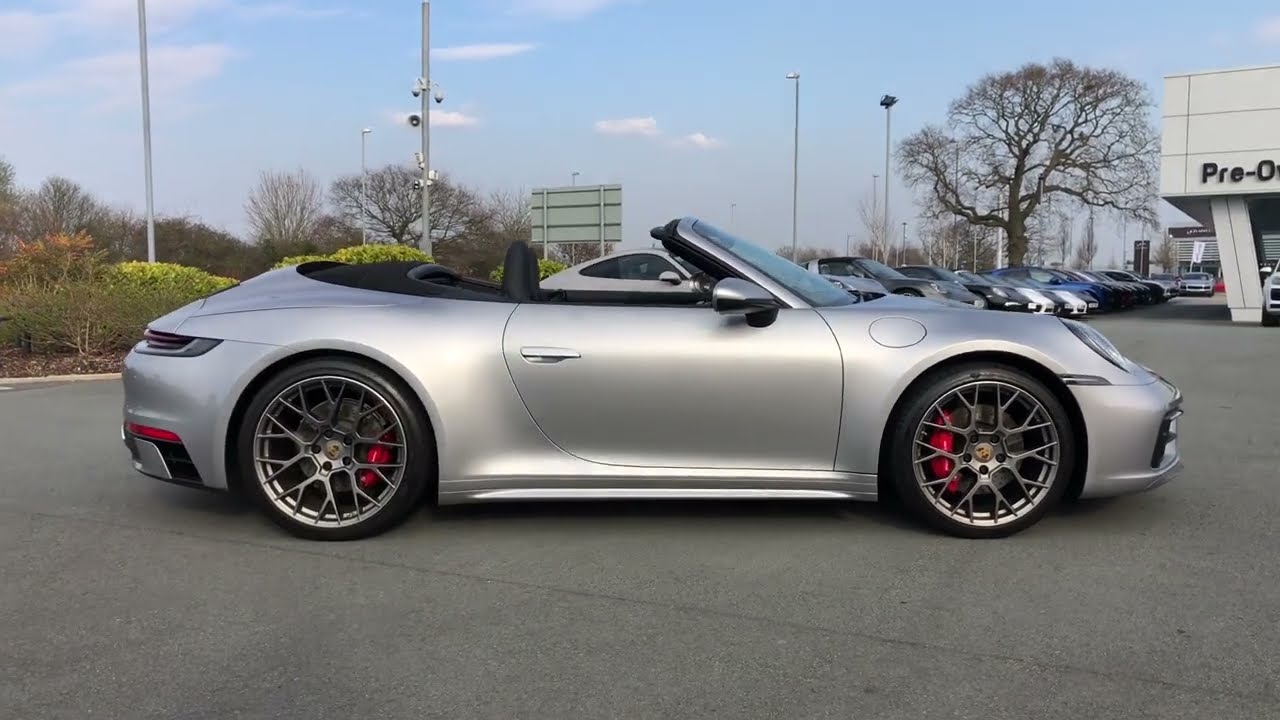 2019 Porsche 911 Carrera S Cabriolet (992), in GT Silver Metallic - YouTube