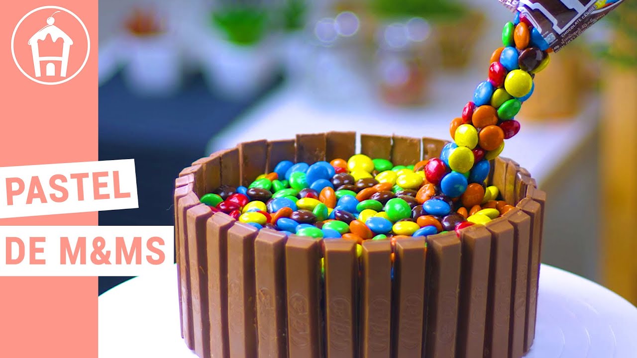 Desafía la Gravedad con este Pastel de M&Ms - Postre Creativo y ...