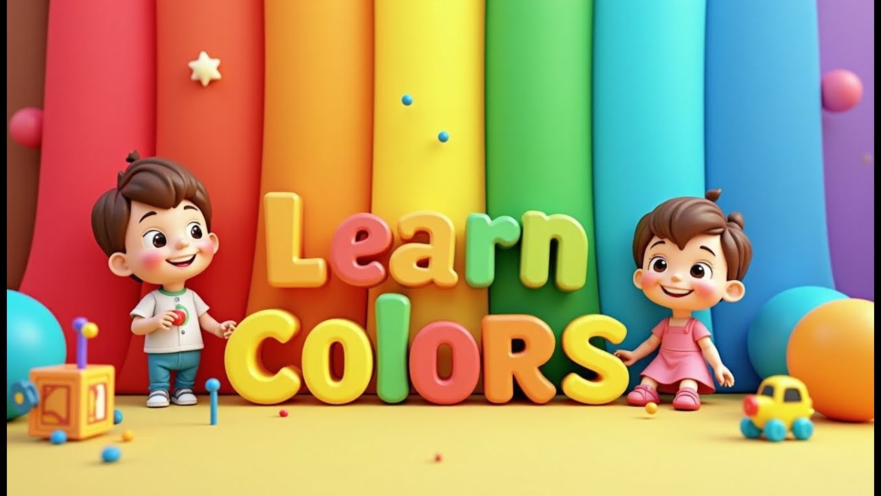 Learn Colors For Kids | What Color Is It? | Educational Video For ...