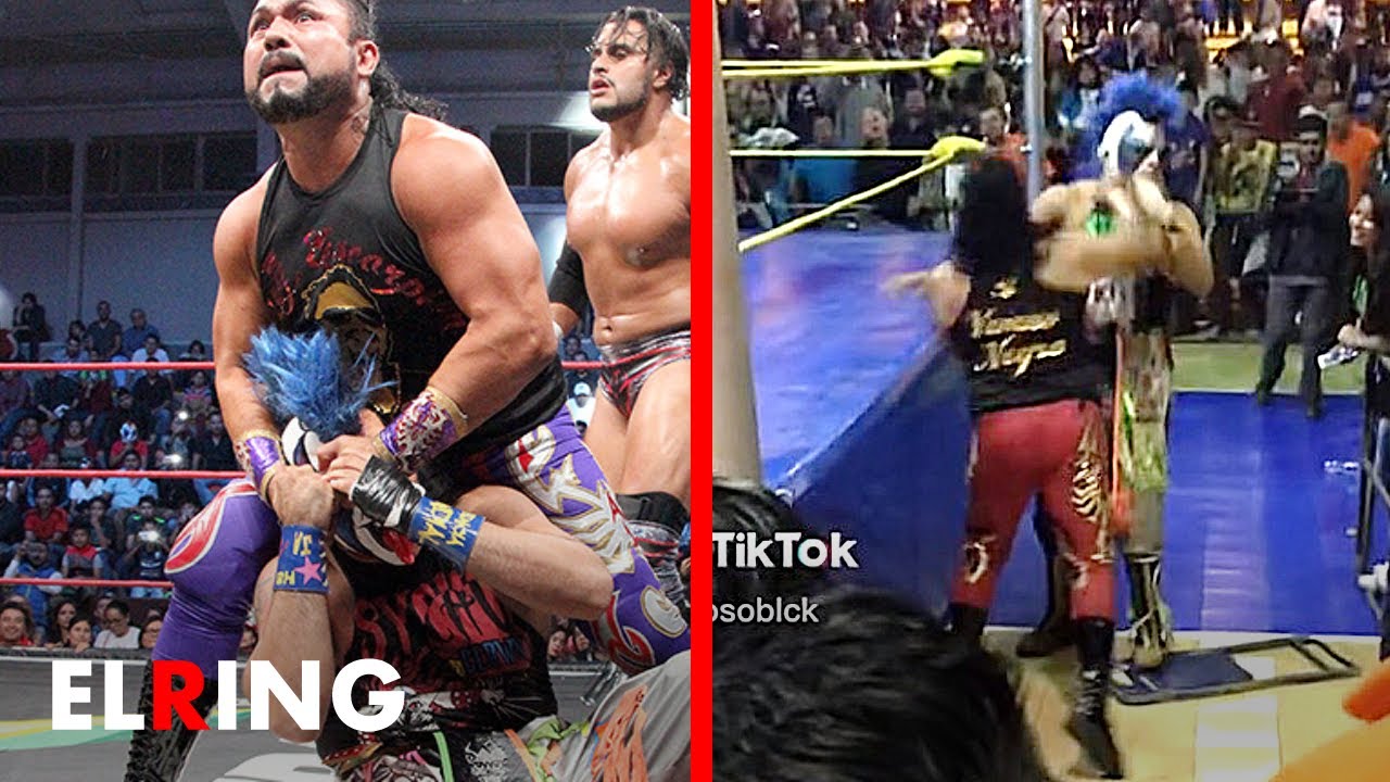 Un show de lucha libre se convirtió en una pelea real | El Ring - YouTube