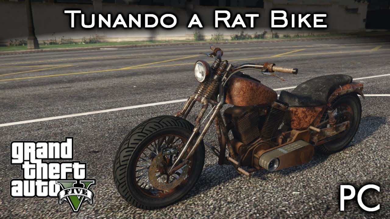 Tunando a Western Rat Bike - DLC Motoqueiros | GTA V - PC [PT-BR] - YouTube