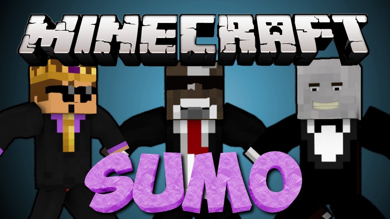 NEW Minecraft SUMO Minigame Server - YouTube