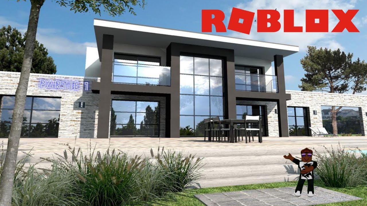 Construction de mon manoir part 1 | Roblox Mega mansion tycoon - YouTube