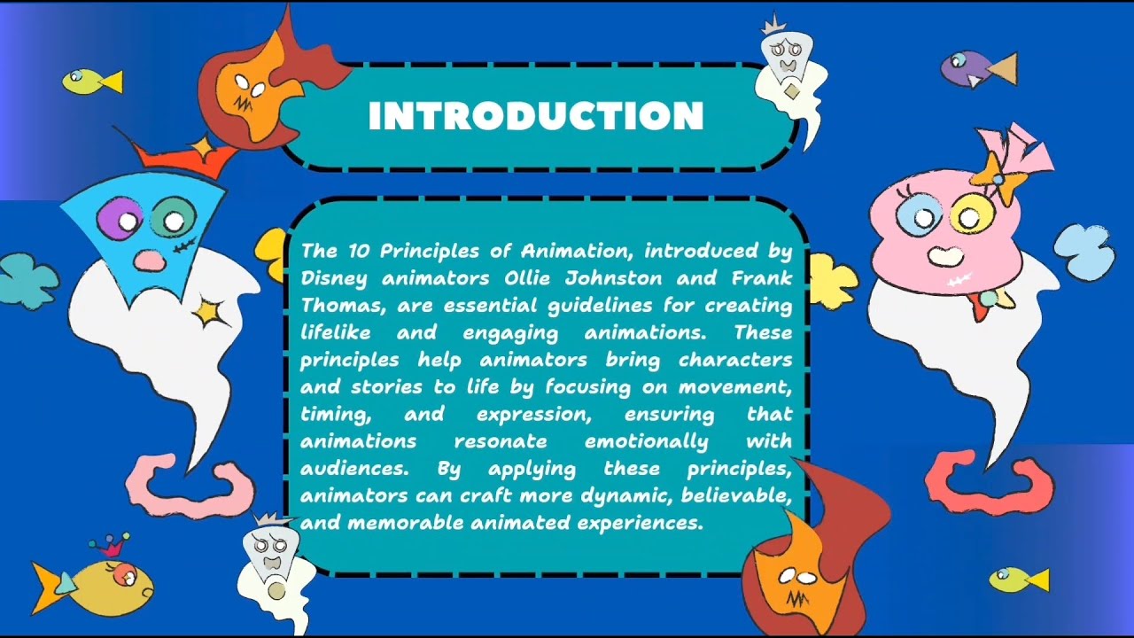 SMM40303 ANIMATION FOR INTEGRATED MEDIA | PRINCIPLE OF ANIMATION - YouTube