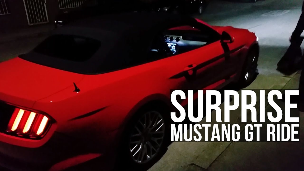 Measuring My Body Fat & Surprise Mustang GT Ride - YouTube