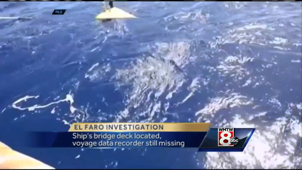 Bridge of Missing El Faro ship found - YouTube