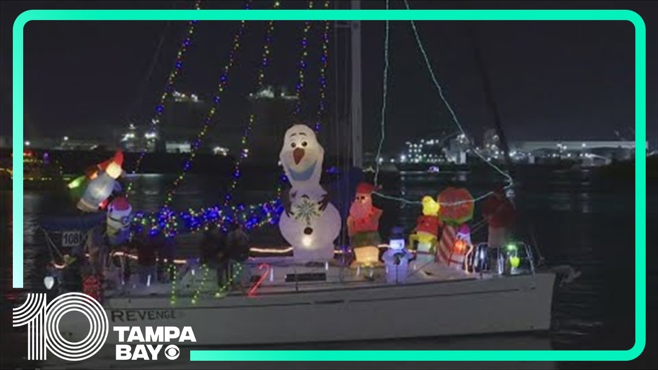 Tampa's Holiday Lighted Boat Parade makes its way through downtown ...