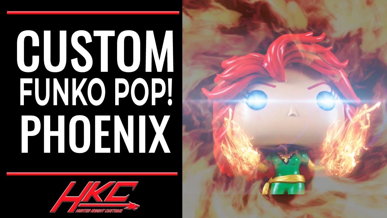 Custom Funko Pop! PHOENIX vinyl X-men action figure by Hunter Knight ...