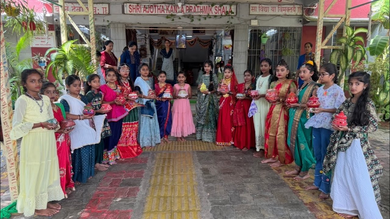 Navratri Mahotsav Date - 3/10/2024 @ajothakanyashala - YouTube