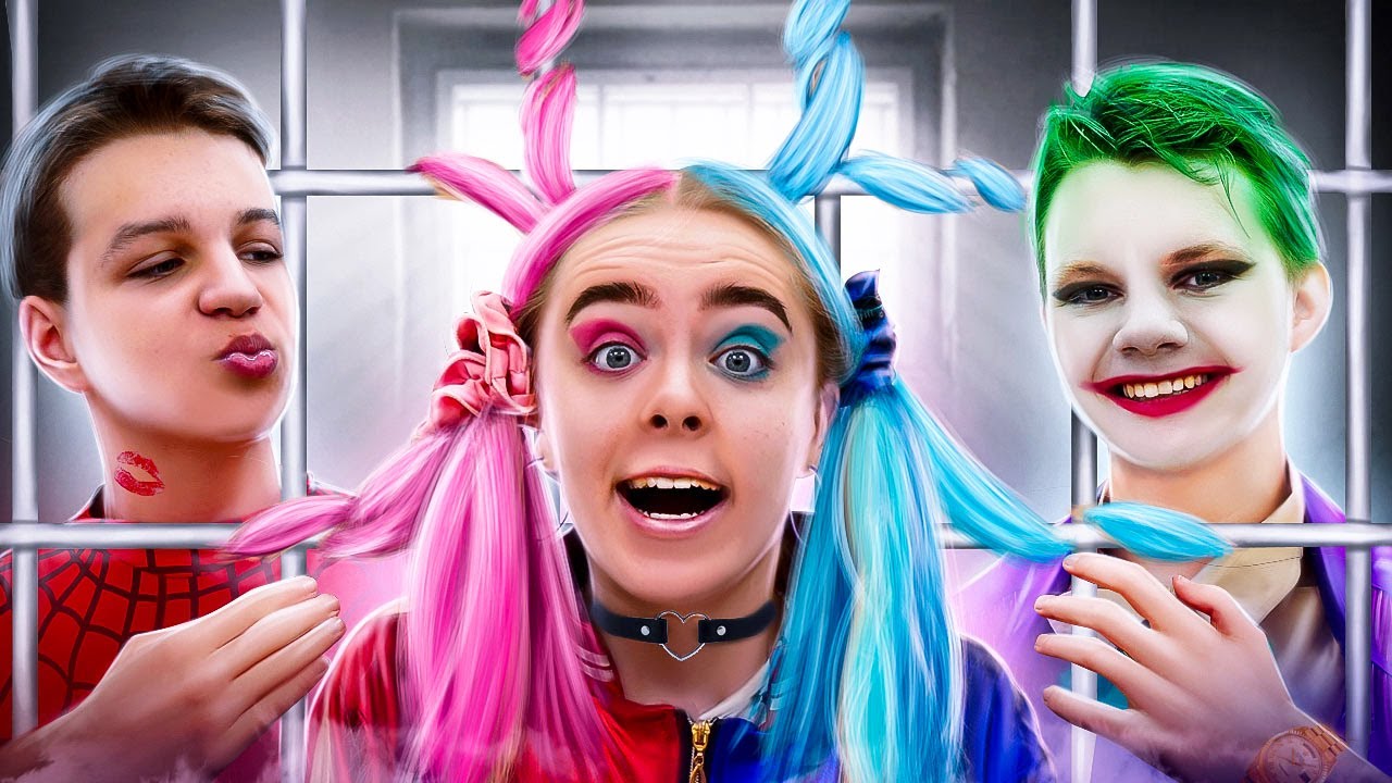 My Girlfriend is Harley Quinn! || Cool Funny Relationship with ...