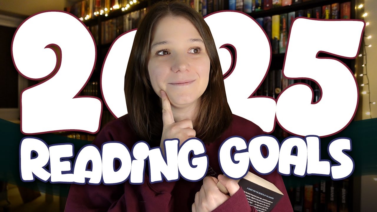 2025 reading goals + channel plans 🎯📚 - YouTube