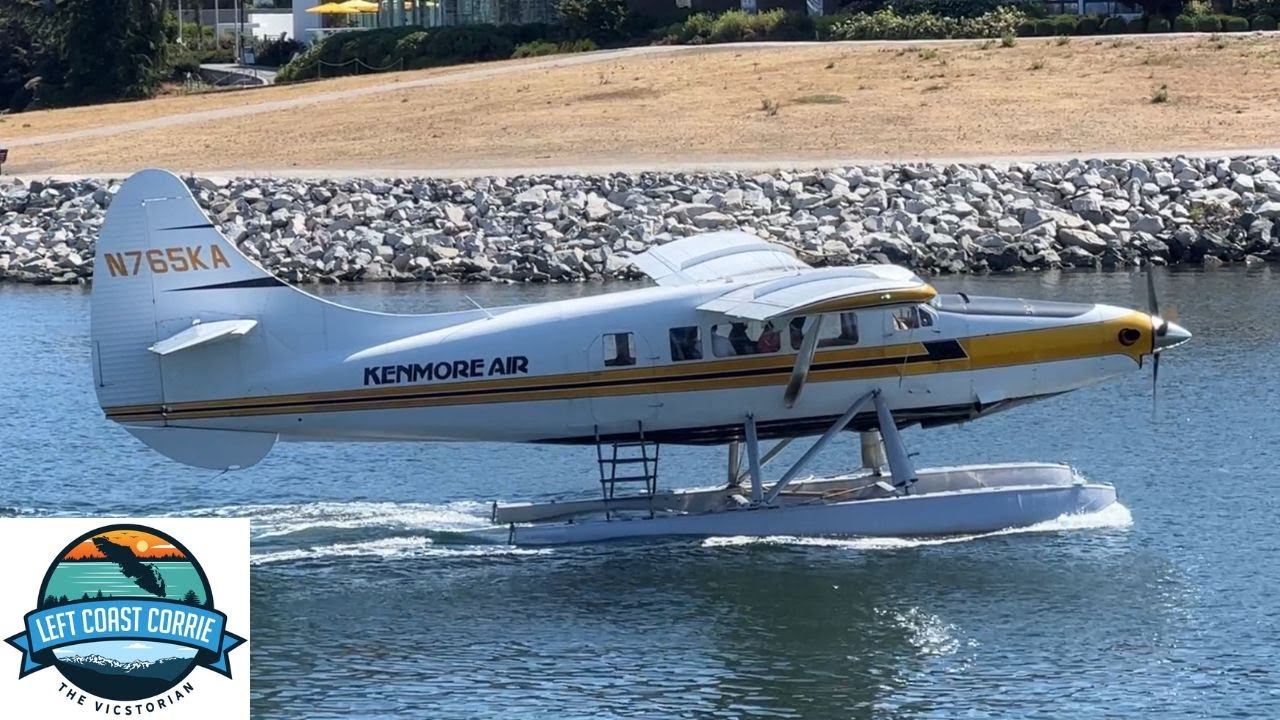 Kenmore Air-De Havilland Otter Takes to the Skies at Victoria Harbour ...