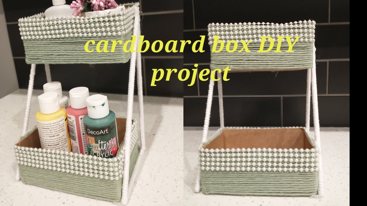 Reuse cardboard box | cardboard box recycle |Diy craft From cardboard ...