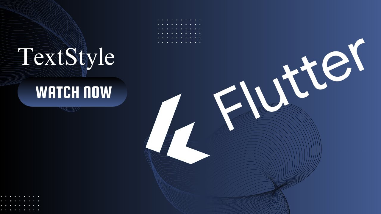 Flutter Tutorials Textstyle V19 Youtube
