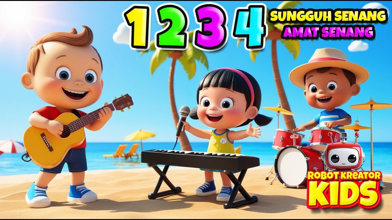 1234 AYO BERHITUNG | LAGU ANAK ANAK DAN BALITA | LAGU EDUKASI ANAK ...