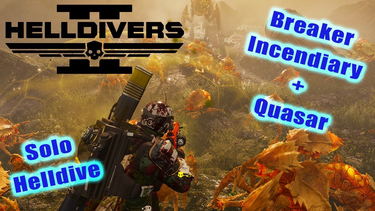 Helldivers 2 - 750 Kills With The Best Terminid Loadout (Solo Helldive ...