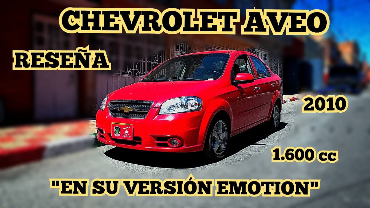 Conociendo a fondo el CHEVROLET AVEO EMOTION 1.6 2010 - MOTOR STOCK ...