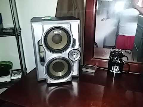 Quick Sony MHC - GX25 sound check - YouTube