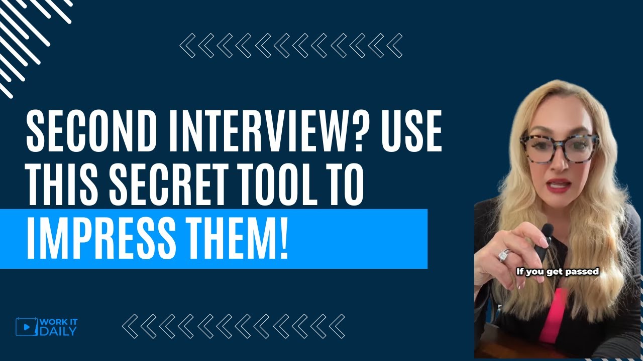 Second Interview? Use This SECRET Tool to IMPRESS Them! - YouTube