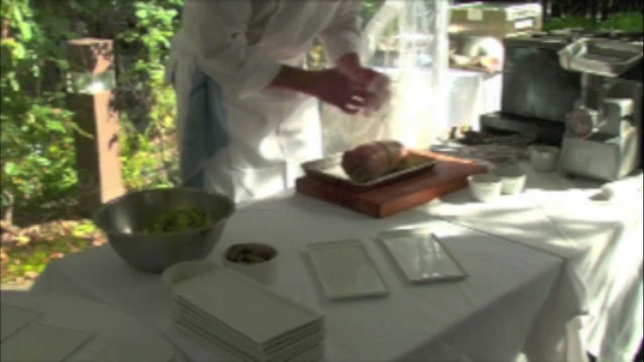 Fresh Moscovy duck ballotine, foie gras and pistachio - YouTube