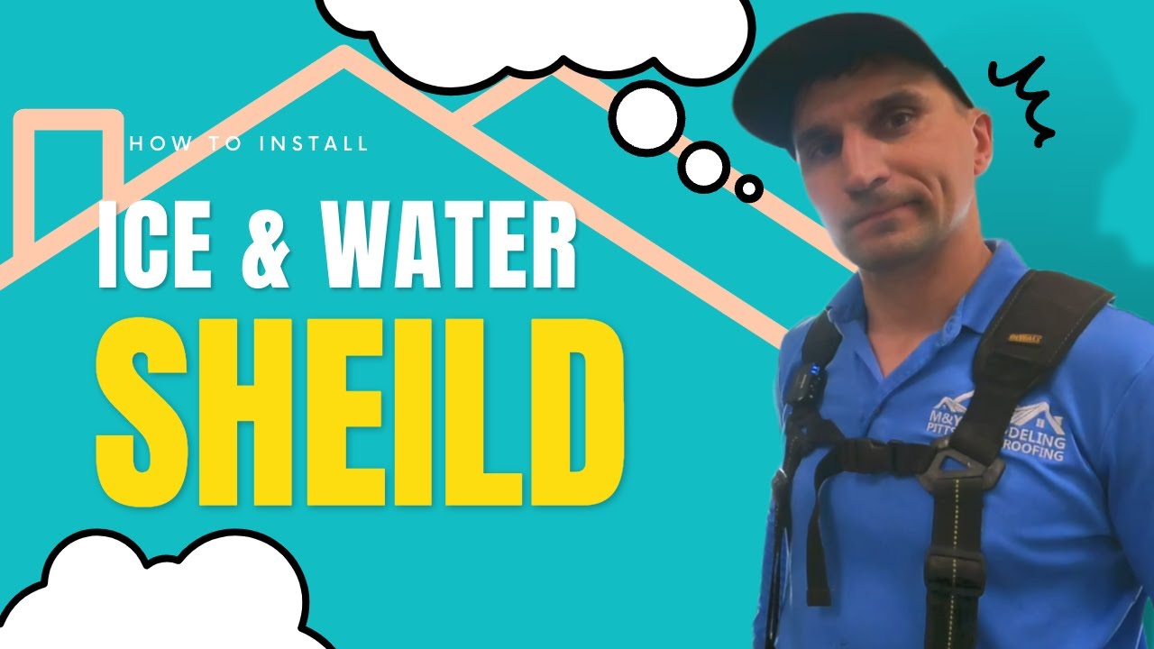 How to Install Ice & Water shield - YouTube
