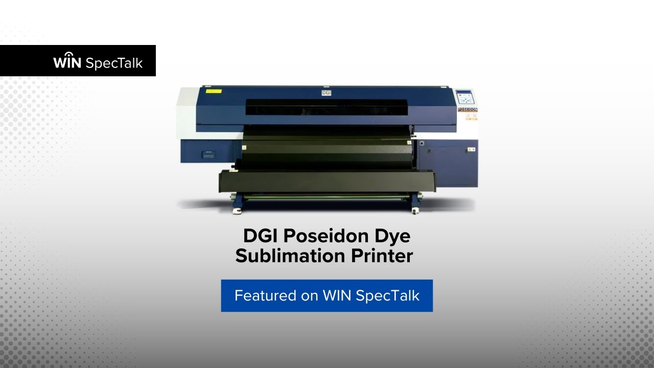 DGI's Poseidon dye sub printer comparison on WIN SpecTalk - YouTube