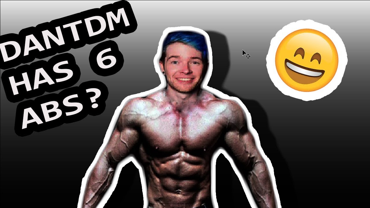 DOES DANTDM HAVE 6 ABS ? MAKING DanTDM A BODY BUILDER - YouTube