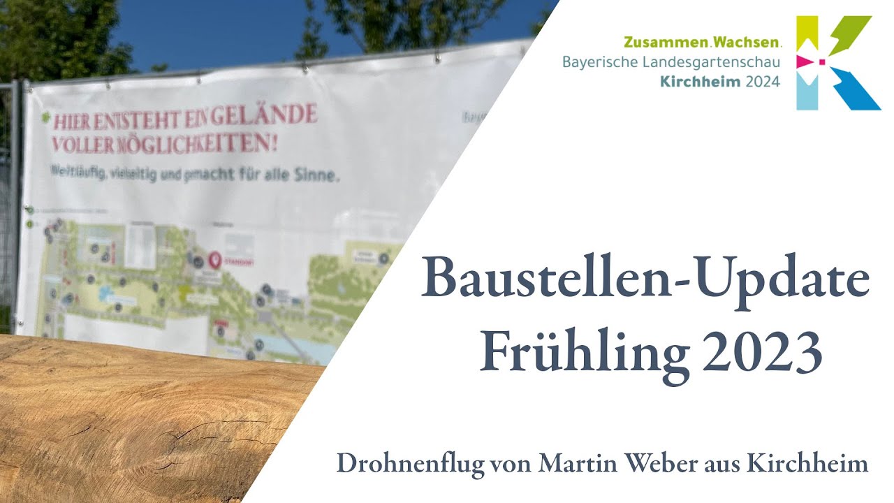 Zeitraffer-Drohnenflug von Martin Weber: So hat sich das Gelände im ...