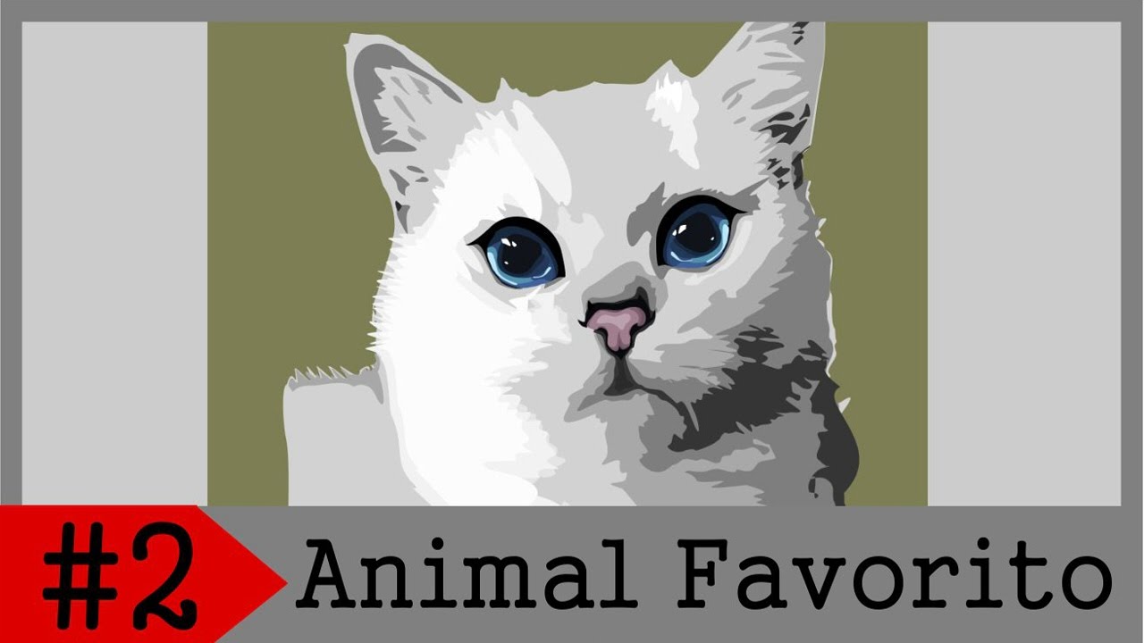 Animal Favorito [2do dia] [Corel Draw X7] - YouTube