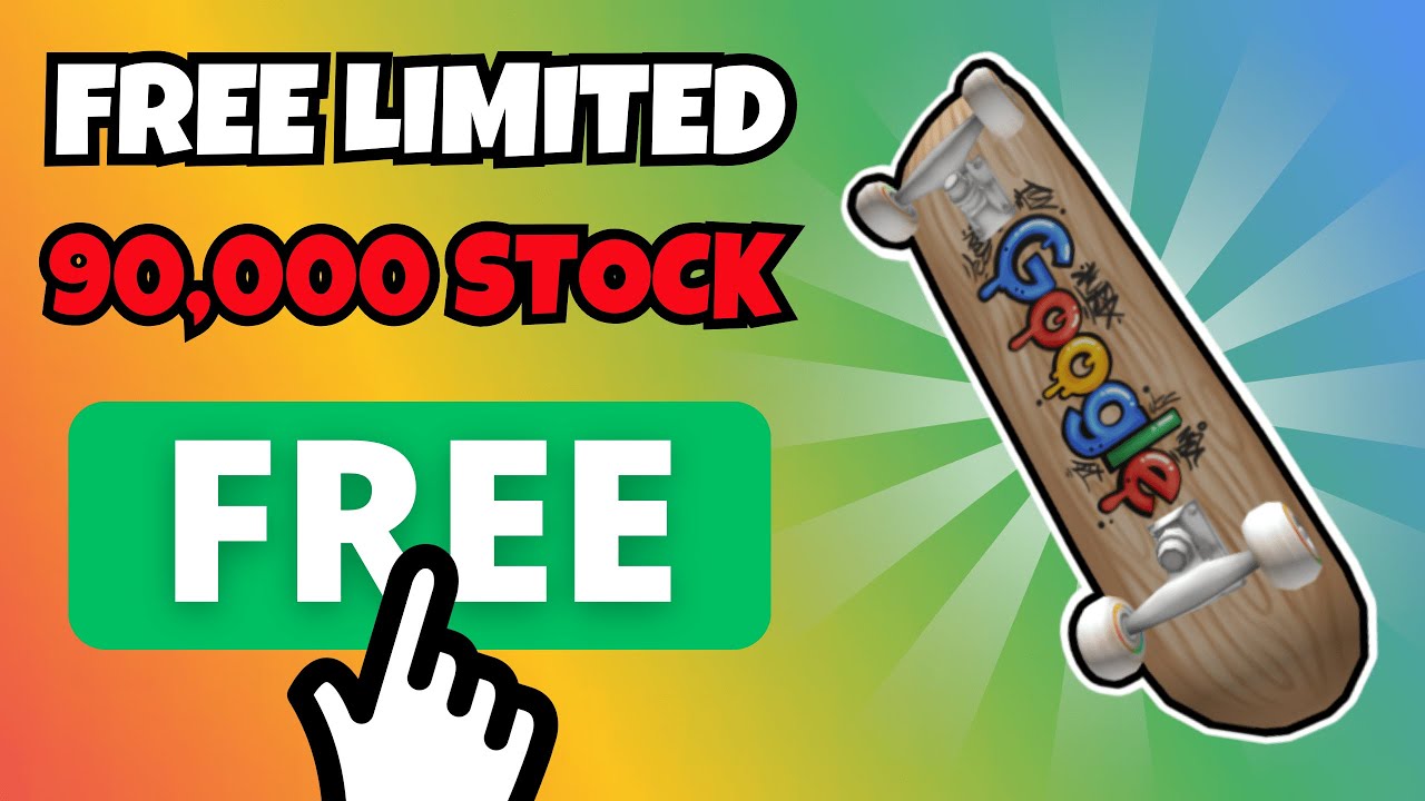 90,000 Stock Join & Claim Free UGC Google Skateboard Now! - YouTube